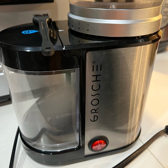 Kitchen | Grosche Bremen Coffee Grinder 2 Grind Settings 12 Cup ...